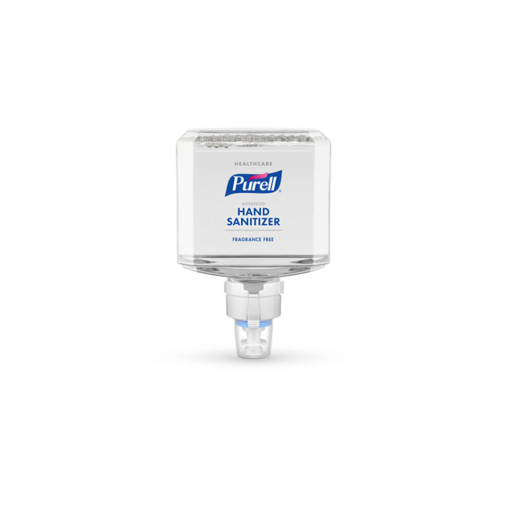 Purell Advanced Hand Sanitizer Foam, Touch-Free ES8, 2ct, 1200ml ...