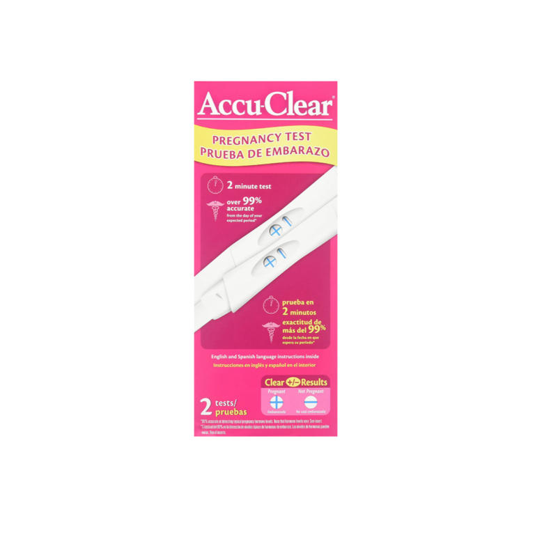 Accu-Clear Pregnancy Test – Bahamas Medical & Surgical Supplies Ltd.