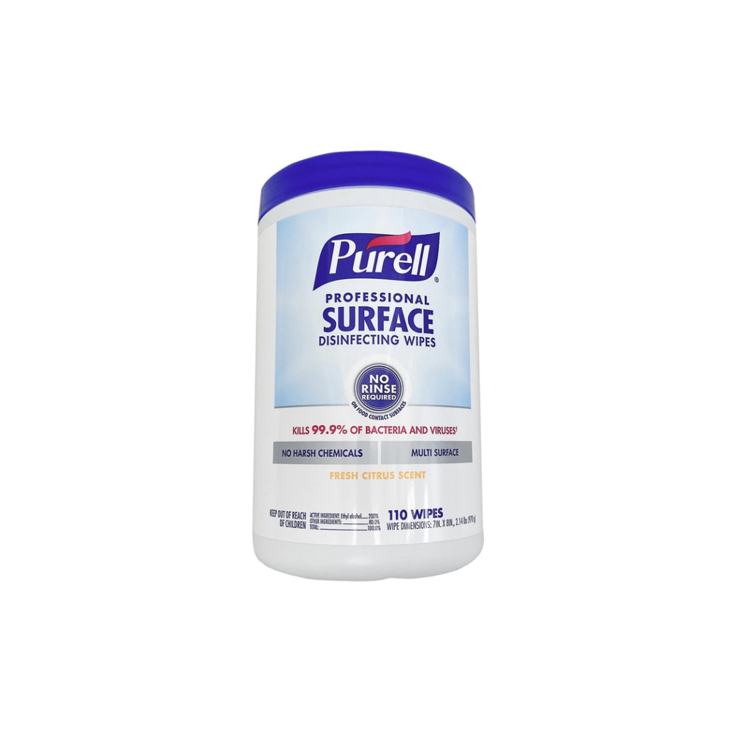 Purell Professional Surface Disinfecting Wipes 110ct – Bahamas Medical ...
