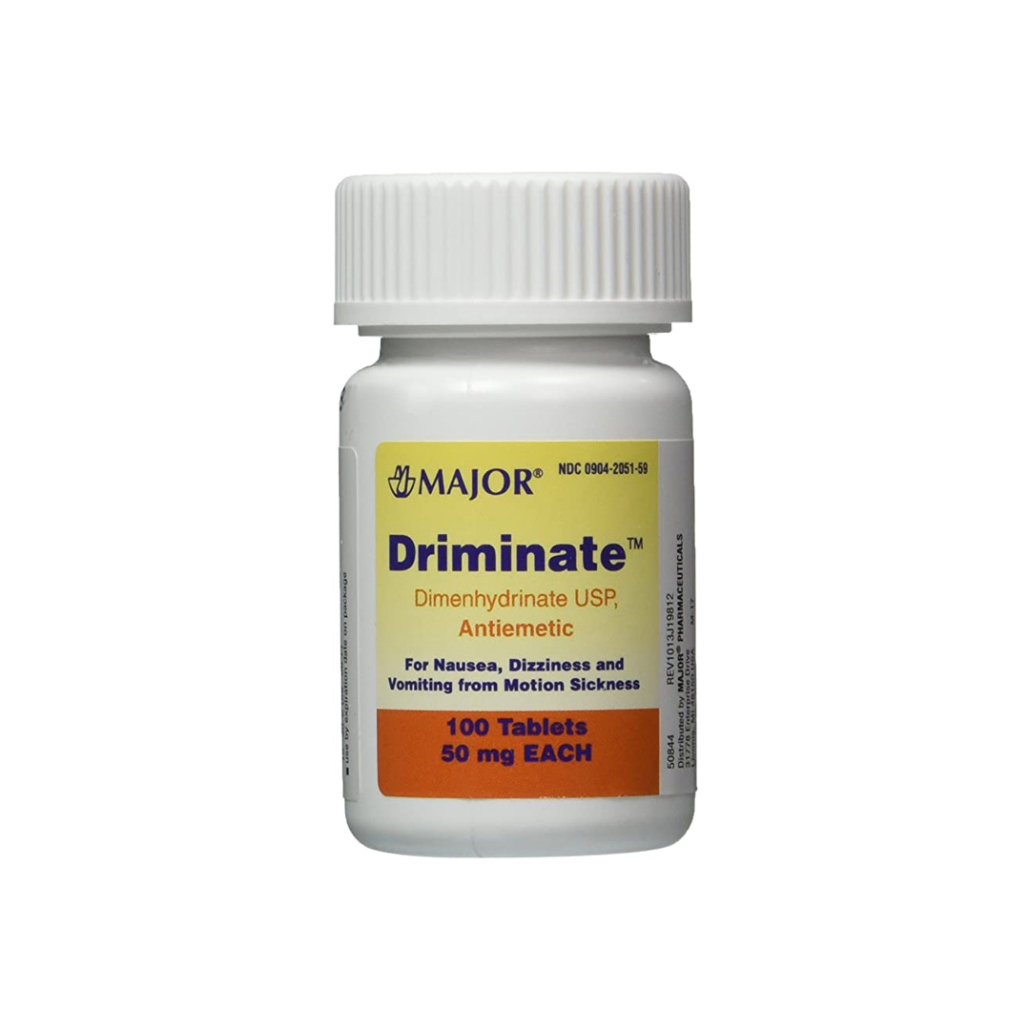 Driminate (Dimenhydrinate) 50mg tablets (100ct) – Bahamas Medical ...