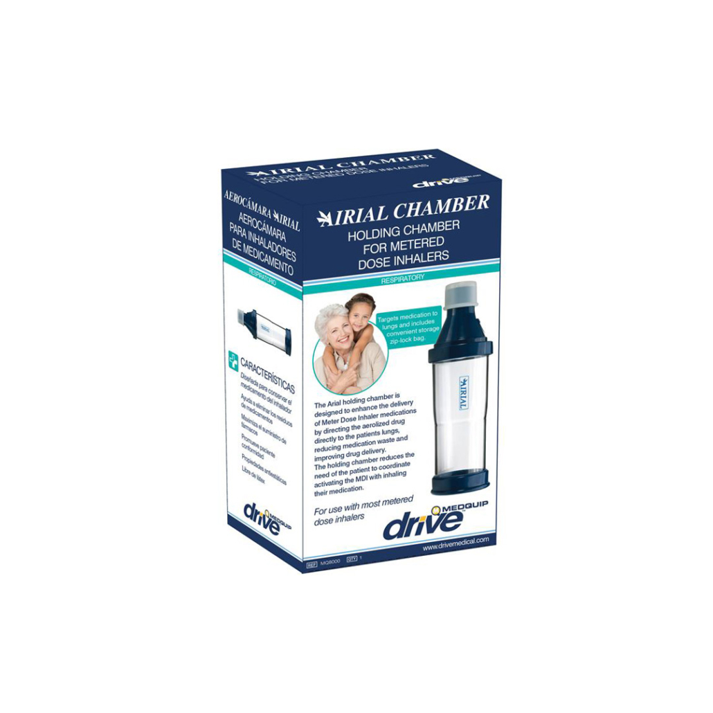 Drive Medical Airial Chamber Holding Chamber for Meter Dose Inhalers ...