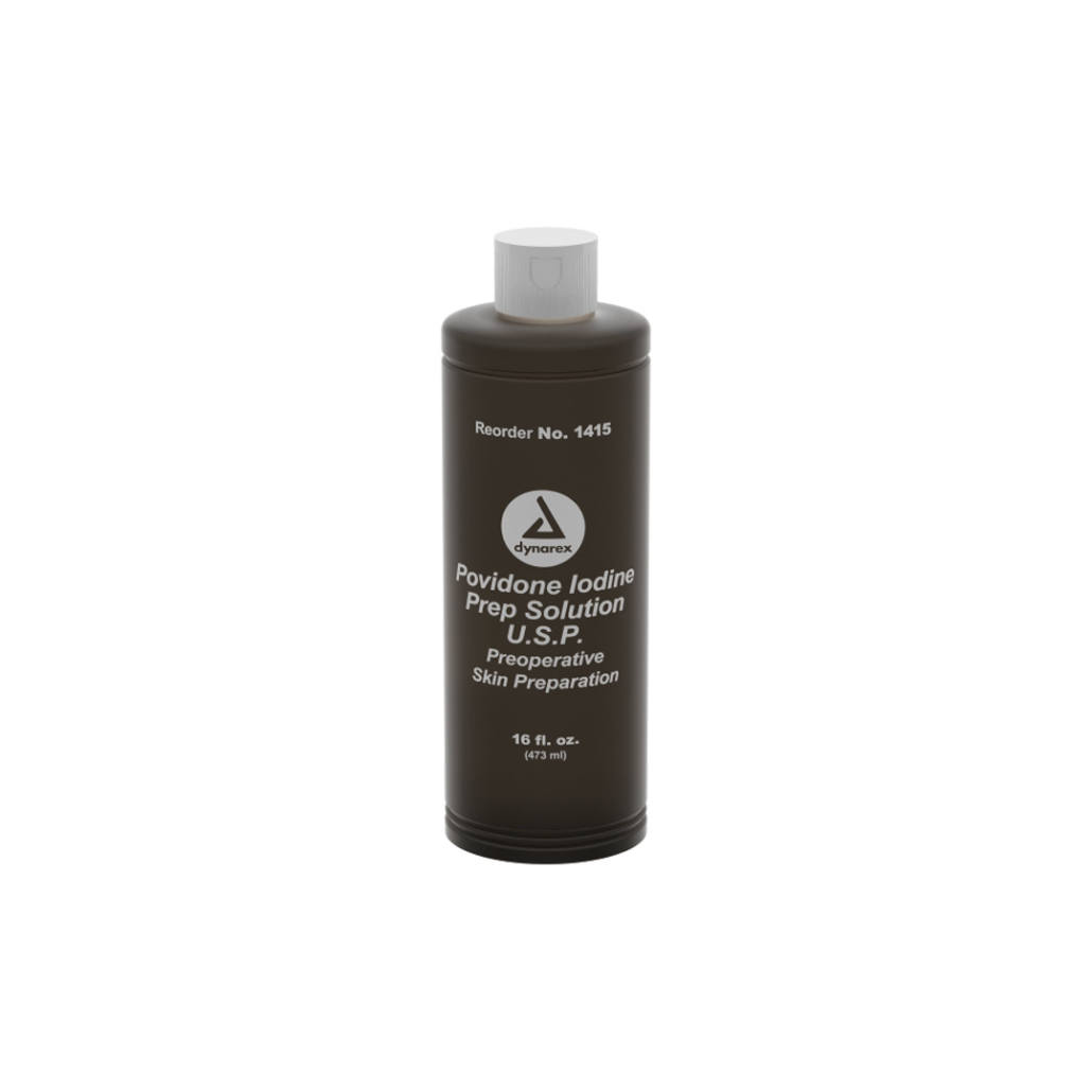 Povidone Iodine (10%) Prep Solution (Betadine) 16oz. – Bahamas Medical ...