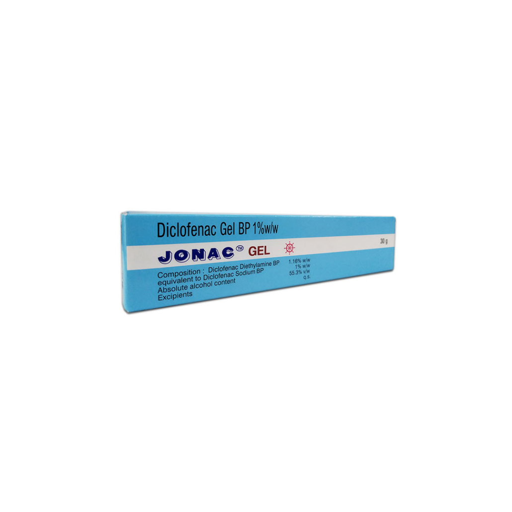 Jonac™ Diclofenac 1% BP Gel, 30gm, ZYDUS CADILA – Bahamas Medical ...