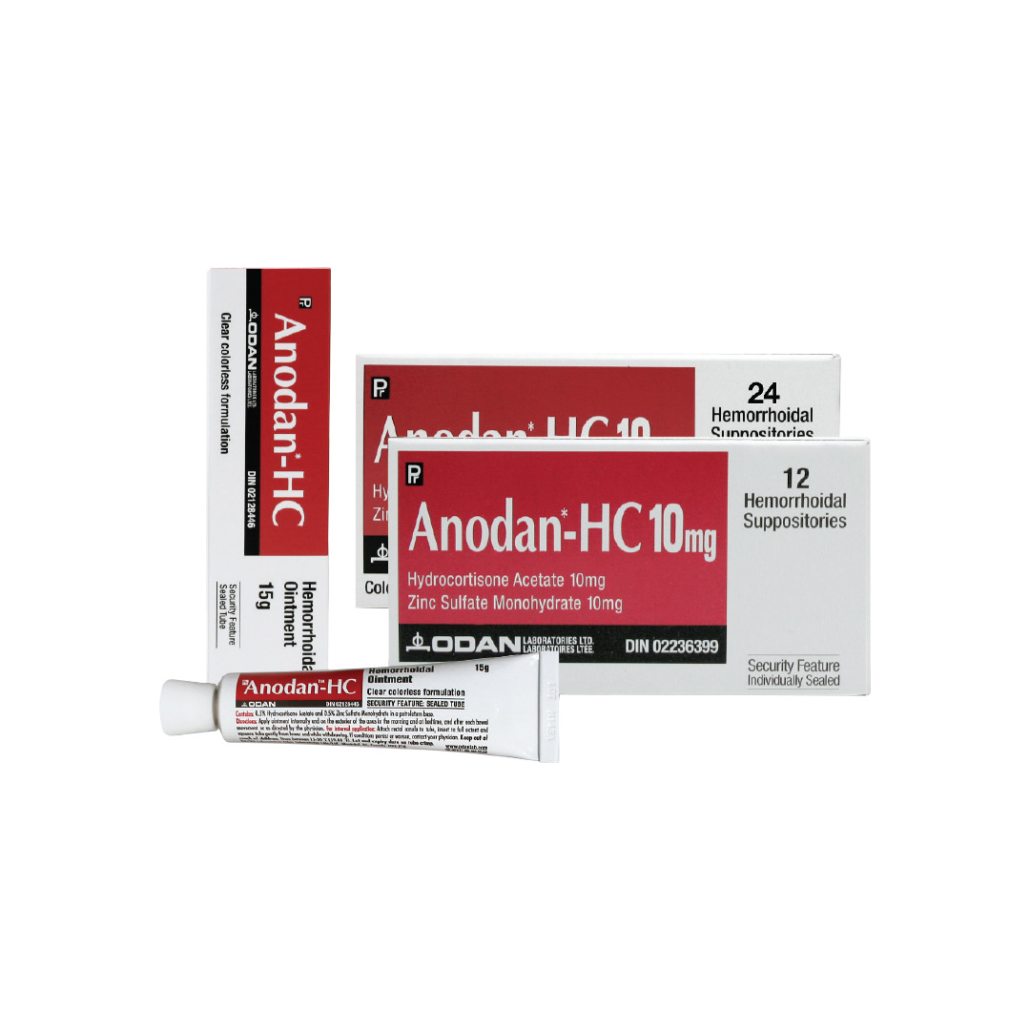 Odan Anodan®-HC Ointment, 15mg – Bahamas Medical & Surgical Supplies Ltd.