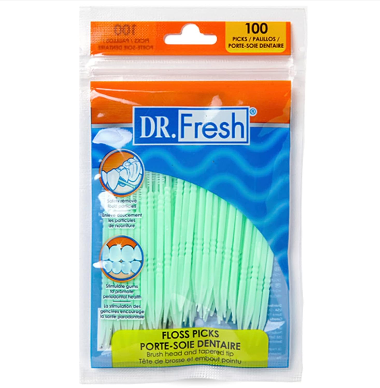 Dr. Fresh® Floss Picks, 100ct – Bahamas Medical & Surgical Supplies Ltd.